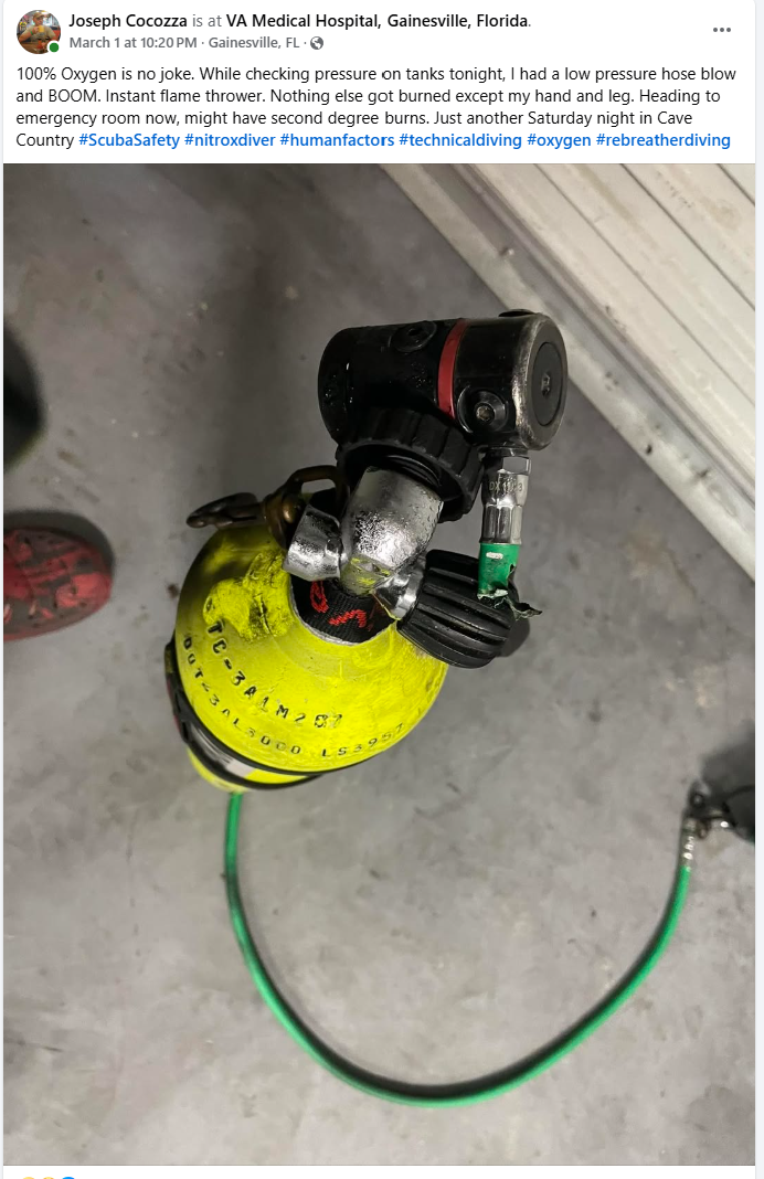 Advisory 2025 - 7 - O2 Cylinder Accident