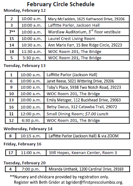 First Things Newsletter