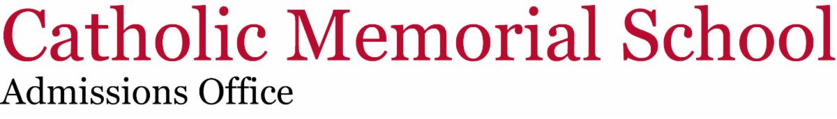 September CM Admissions Newsletter