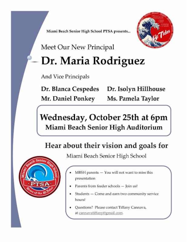 Mark Your Calendar! - PTSA Newsletter October 22, 2017