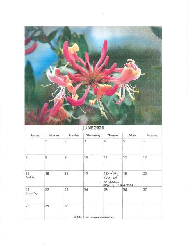 Thomas Jefferson School Newsletter May 2026