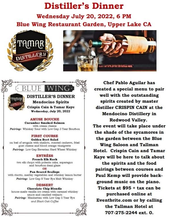 This Week at the Blue Wing