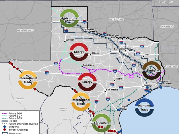Houston Chronicle: Texas eyes turning 671 miles of US 287 into next ...