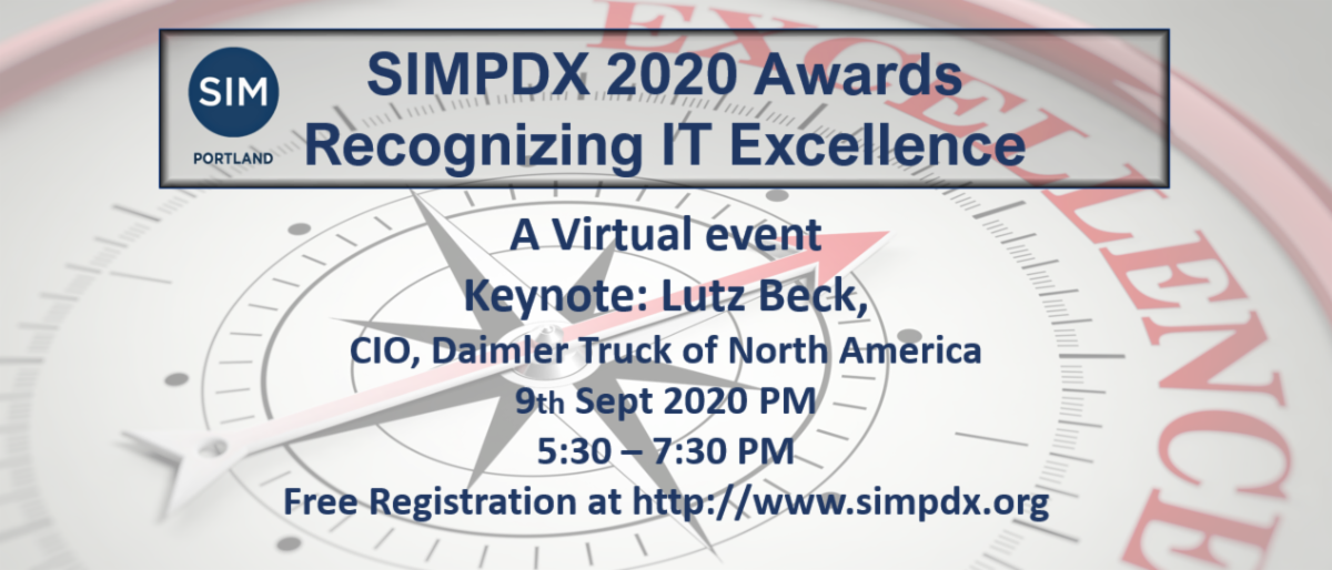 [oagitm] Re: SIM Portland September Event: Recognizing IT Excellence ...