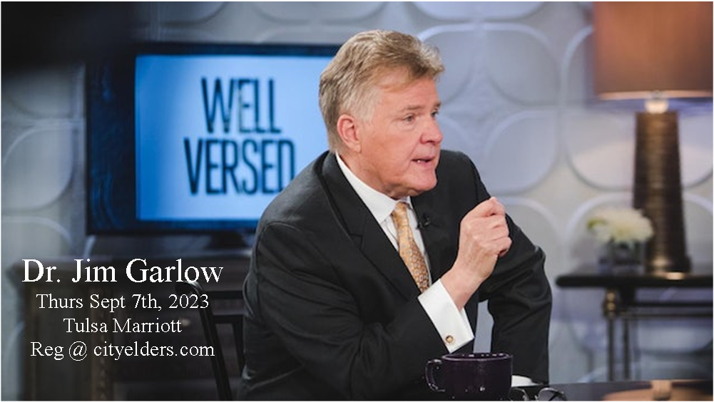 City Elders hosts . . . Dr. James Garlow, Pastor to Pastors, National ...