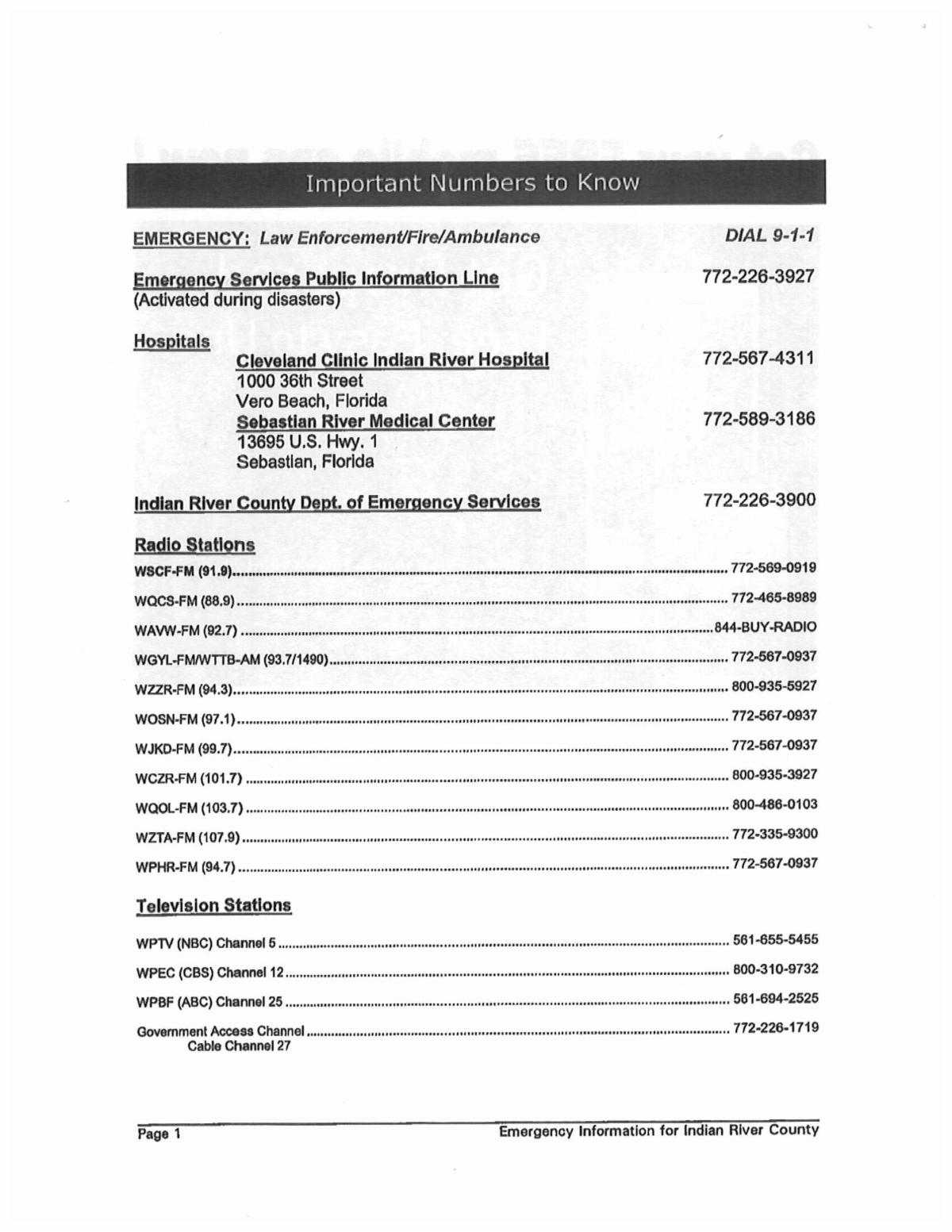 Stay Safe in the Pending Weather