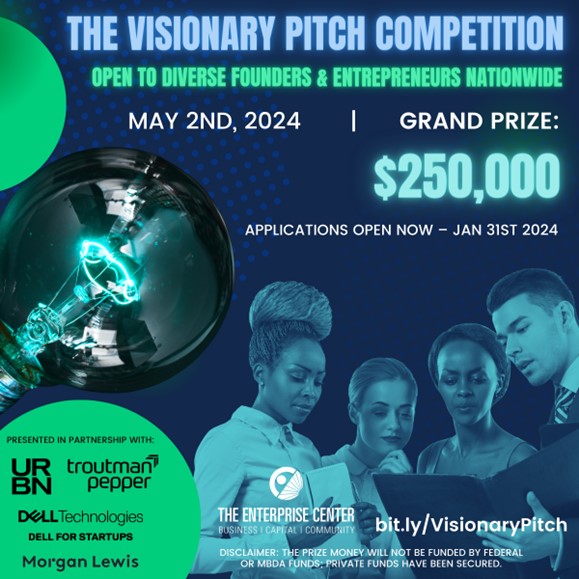 Visionary Pitch Competition - Your Chance to Win $250,000!