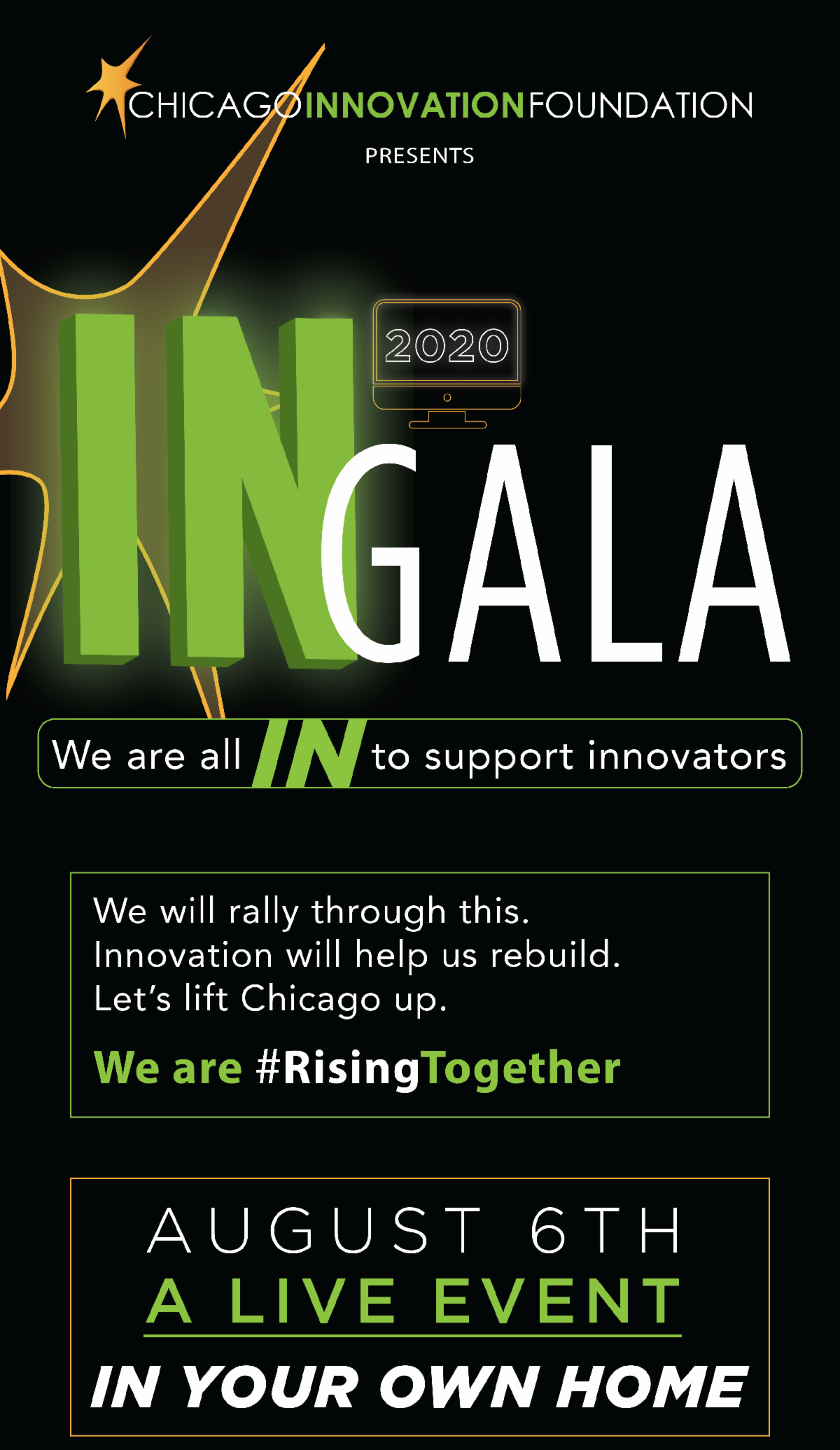 The Chicago Innovation Foundation In-Gala on August 6th