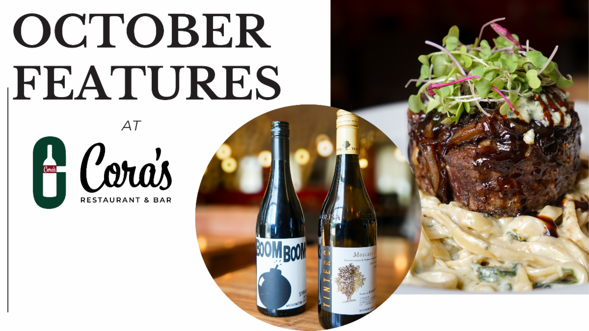 Fall Flavors Await: Free Dessert and Our October Feature at Cora’s!