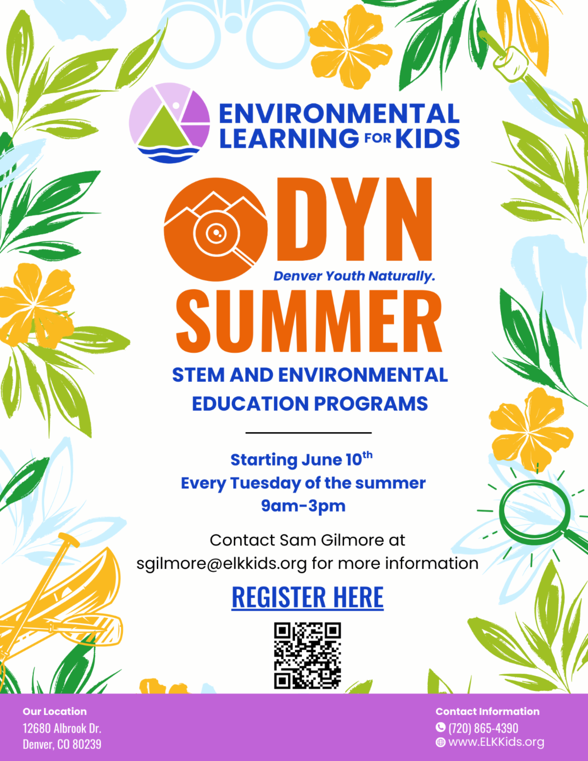 ELK Summer 2025 Programs