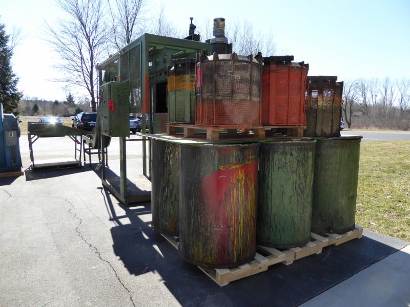 Spring Tool 24" Dip Spin Machine & New Holland K94 Spin Dryer