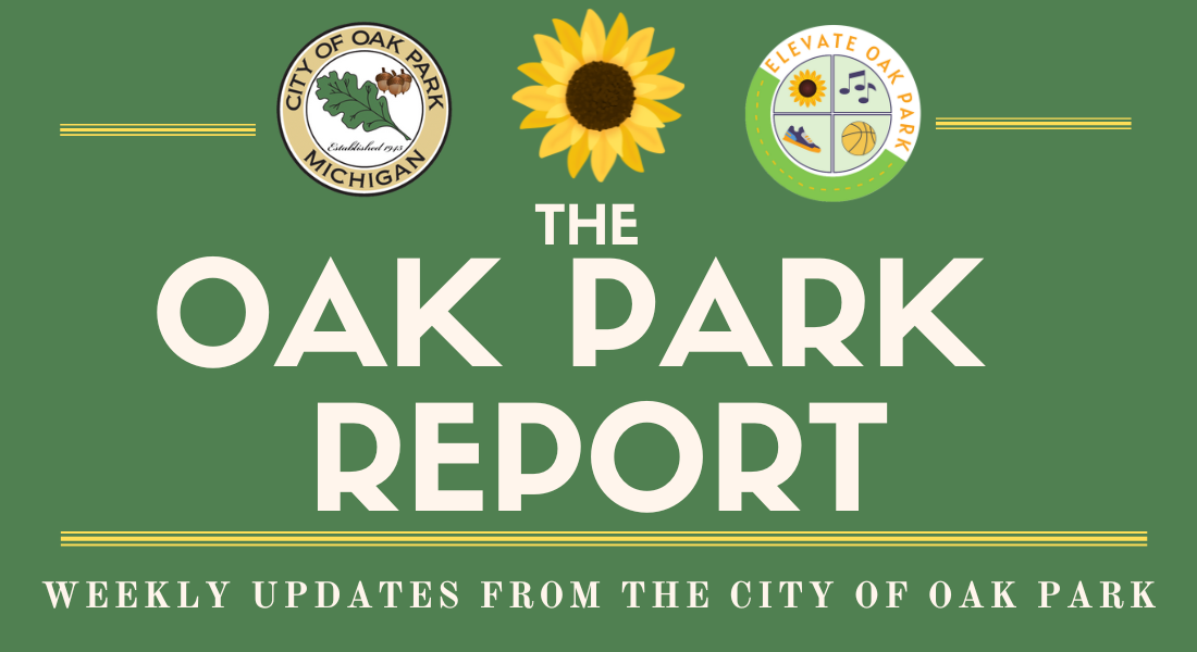 Welcome to the Oak Park Report