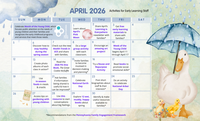 March 2026 PA Early Ed News