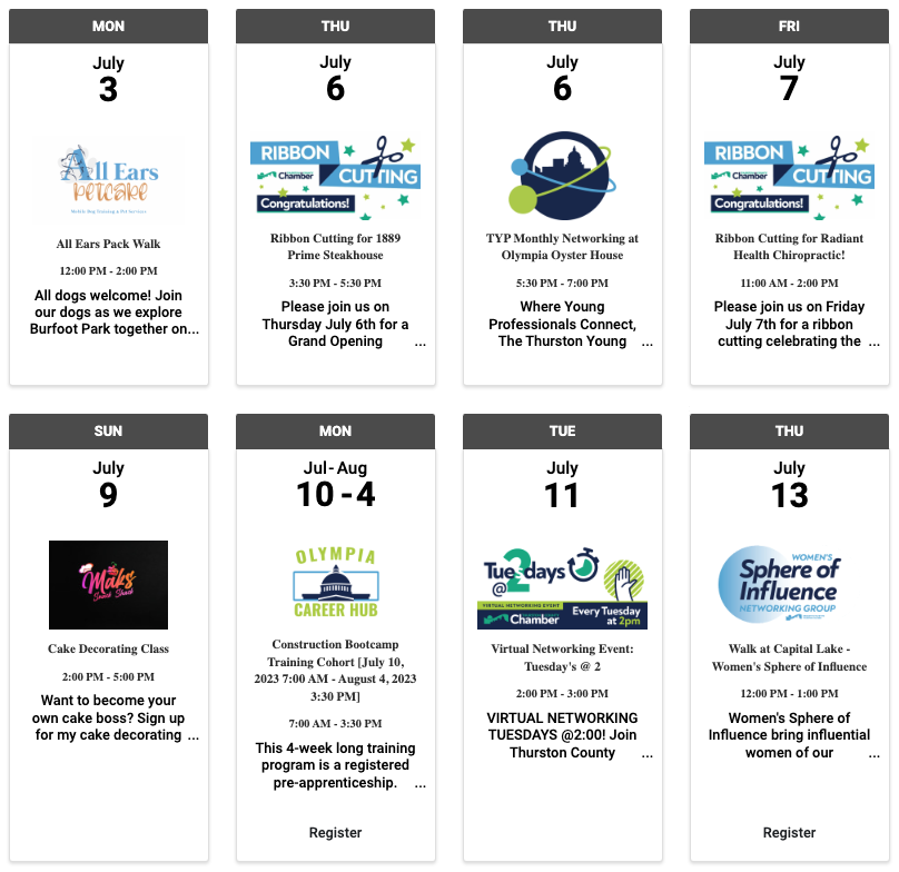 Five things to know this week!