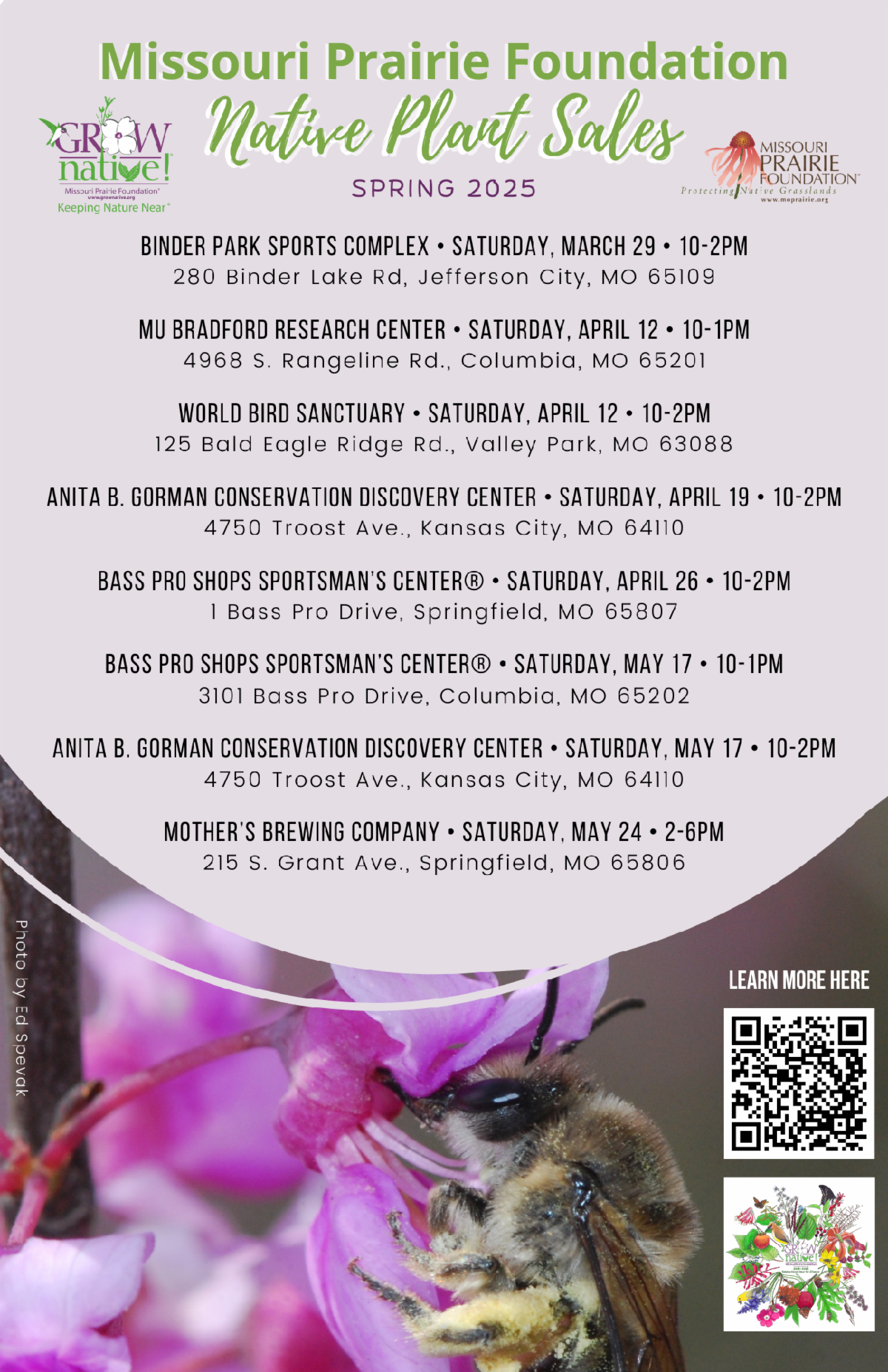 Feb. 12 Webinar: Attract Pollinators & Manage Water with Dan Shaw + Spring Plant Sales + New ...