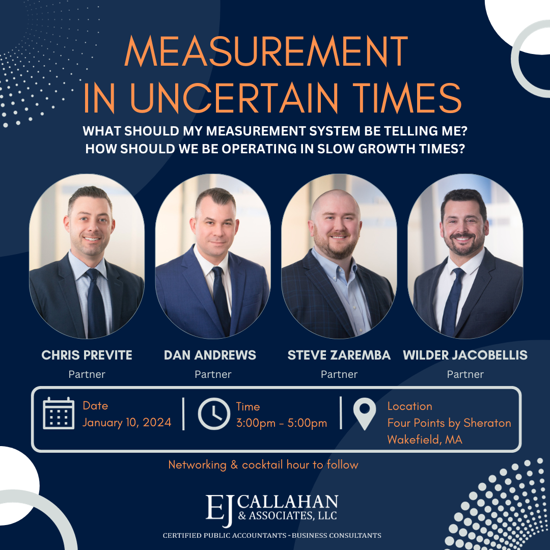 E.J. Callahan Quarterly News: Q4 2023