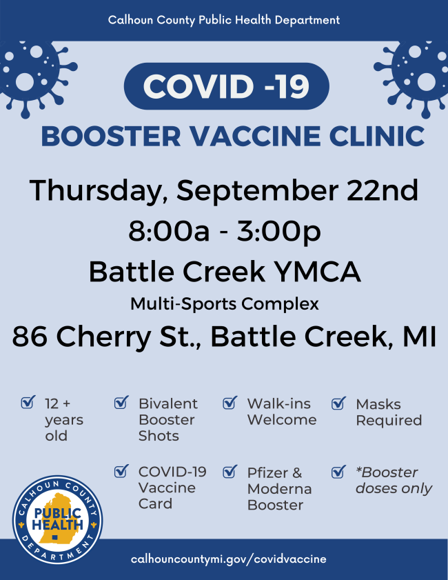 Public Health Department to Offer Battle Creek Clinic for COVID-19 ...