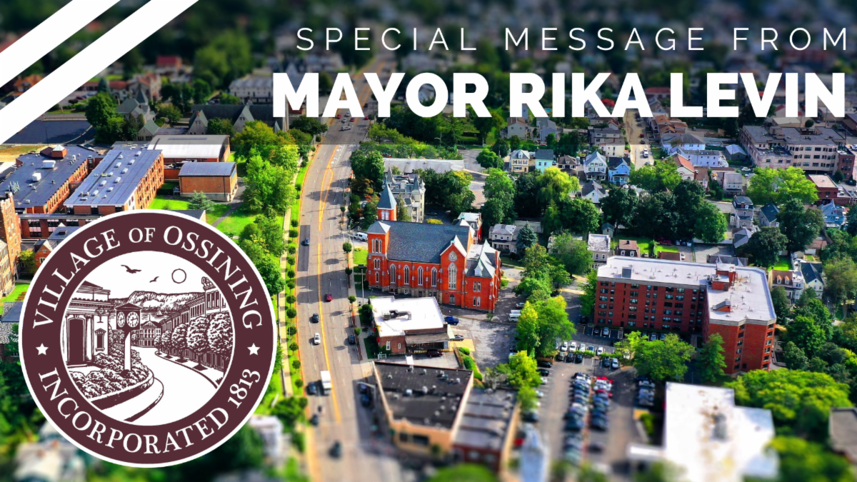 A Special Message from Mayor Rika Levin