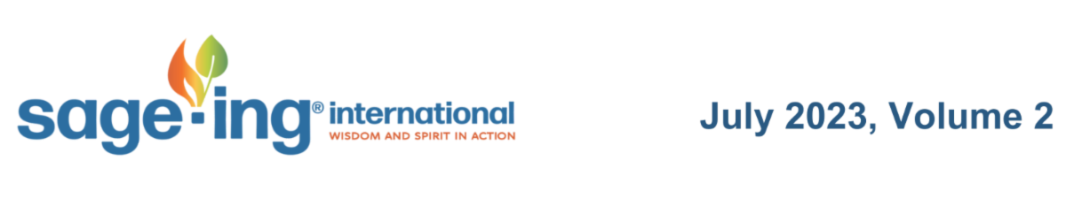 Check out the second edition of the Sage-ing Times