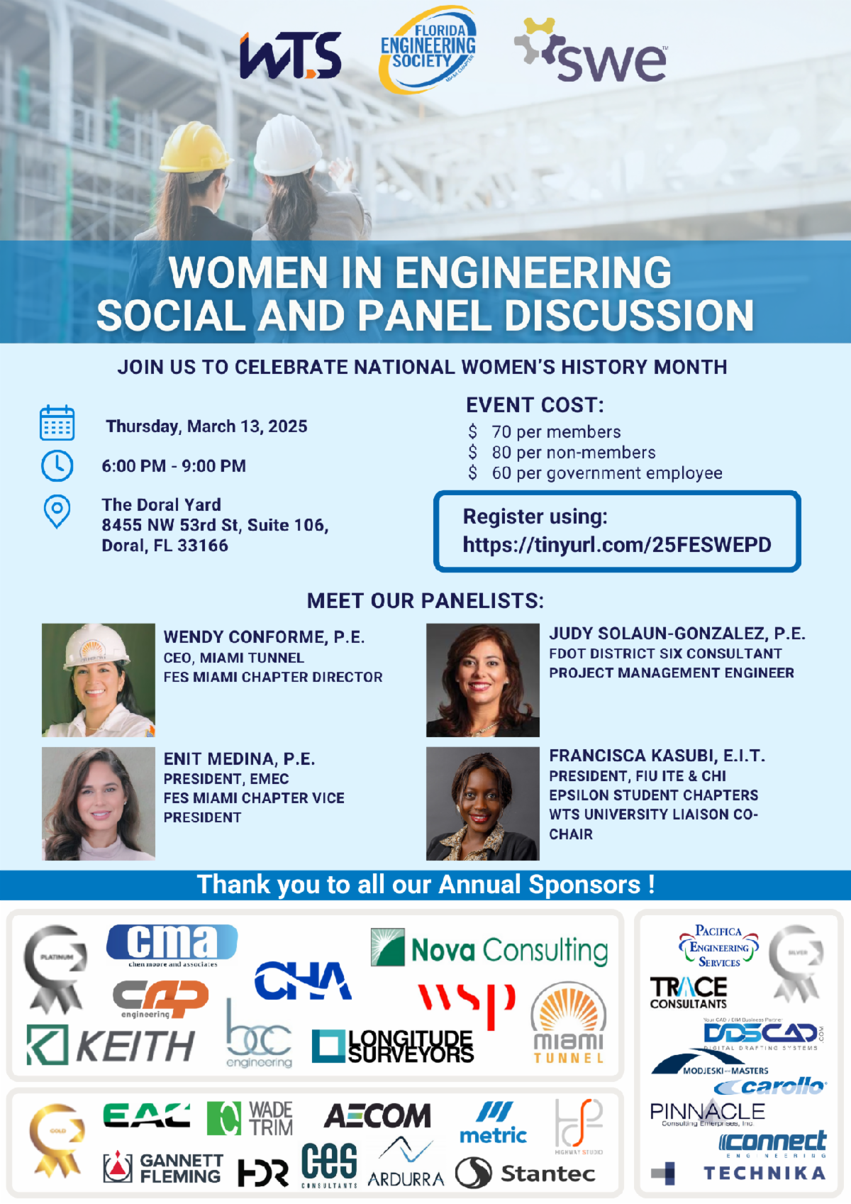 Women in Engineering: Social and Panel Discussion