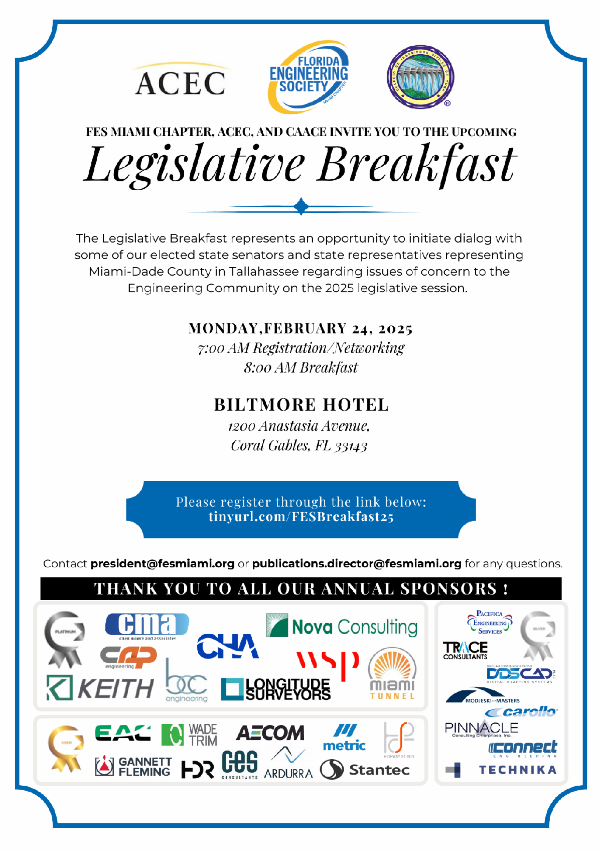 2025 FES Legislative Breakfast