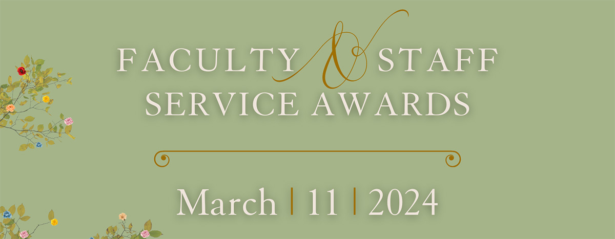 Vote Now for the Faculty and Staff Service Awards