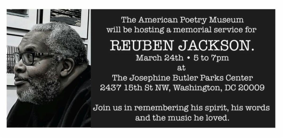 Memorial service for jazz scholar Reuben Jackson to be held March 24
