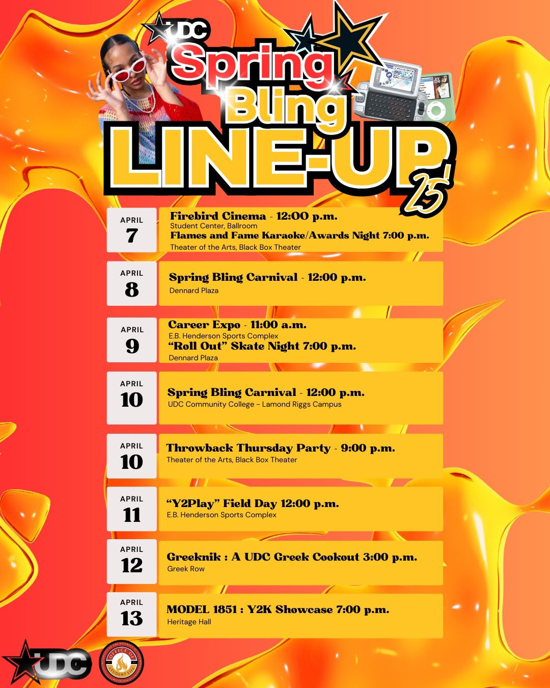 Get Ready for UDC Spring Bling 2025, April 7-13