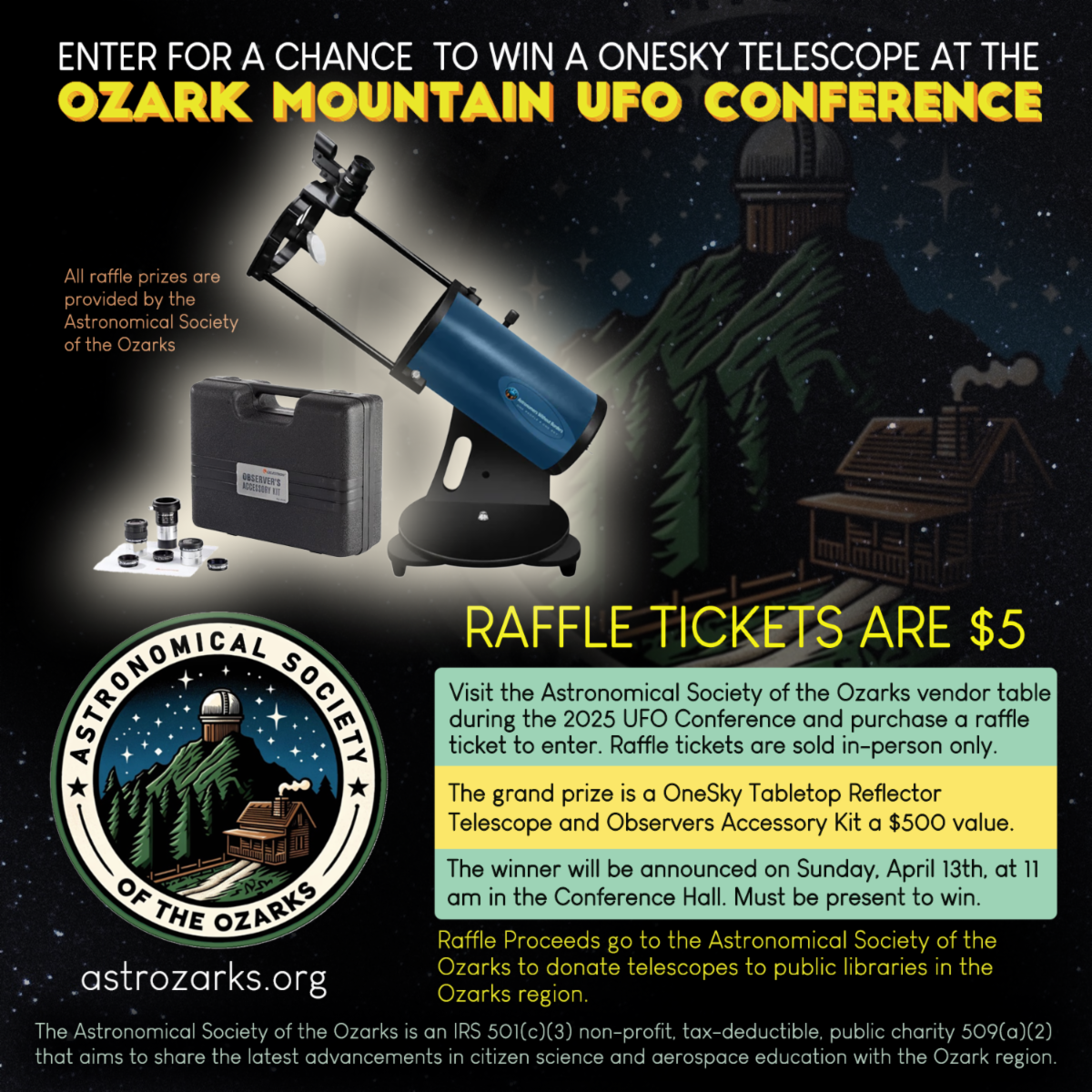 Ready to shop? See The Full 2025 Ozark Mountain UFO Conference Vendor ...