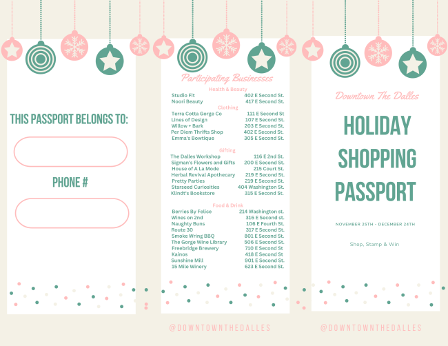 Community Connector: Get Your Holiday Shopping Pass, Sip and Shop ...