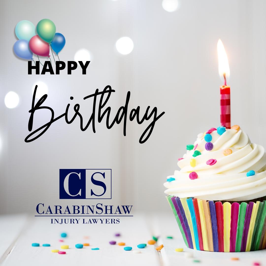 Happy birthday from Carabin Shaw