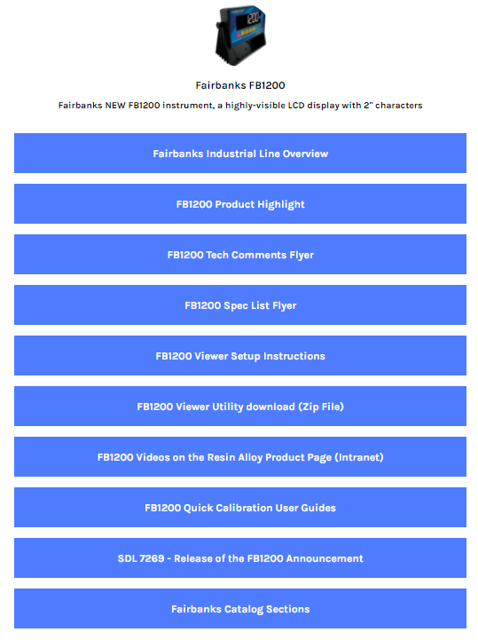 The Fairbanks FB1200 Instrument - Week 4