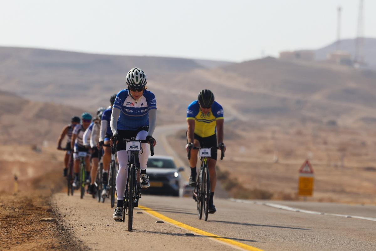 American FIDF Supporters Cycle Across Israel with Wounded IDF Combat ...