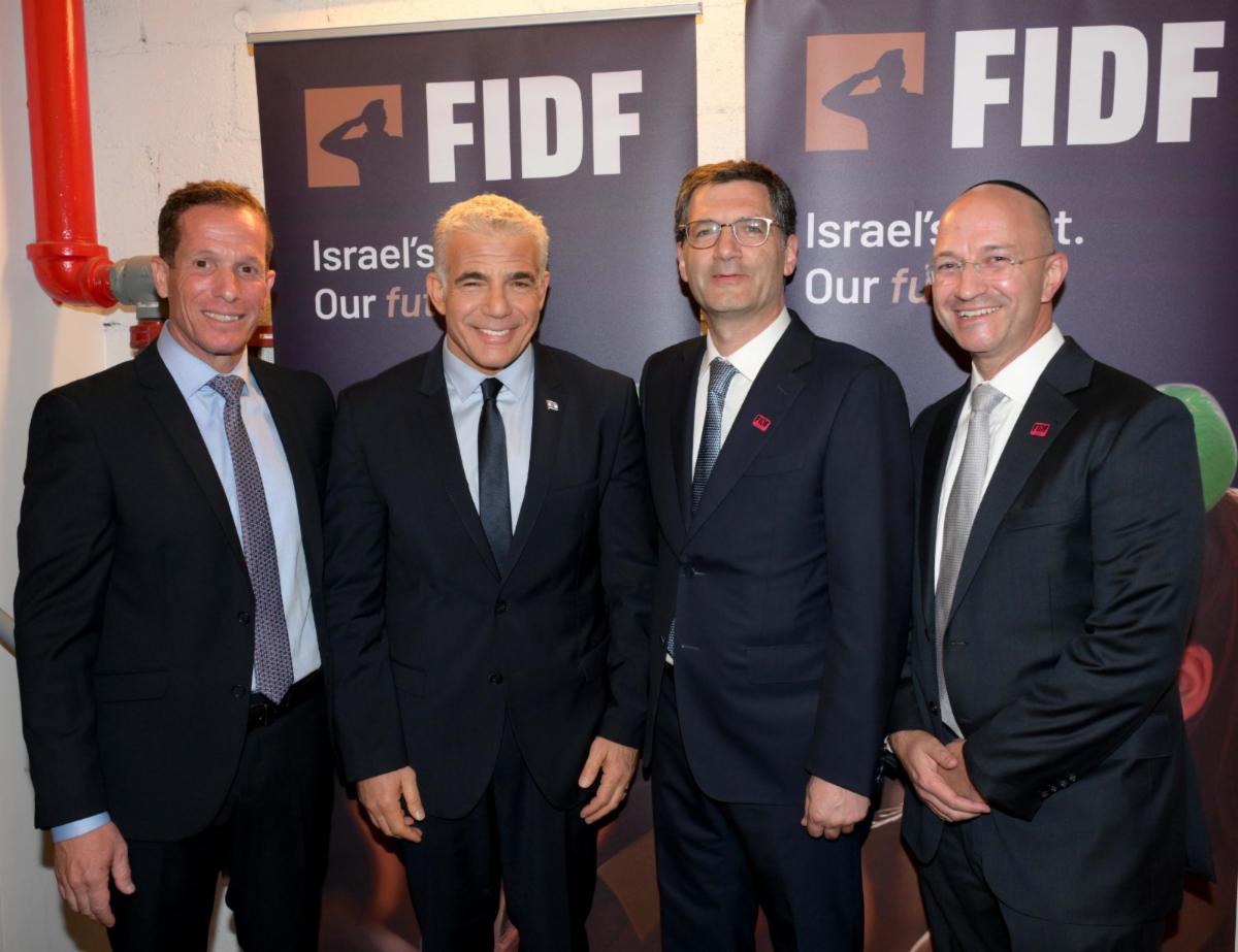 Israeli Prime Minister Yair Lapid Addressed FIDF Supporters at NY Gala