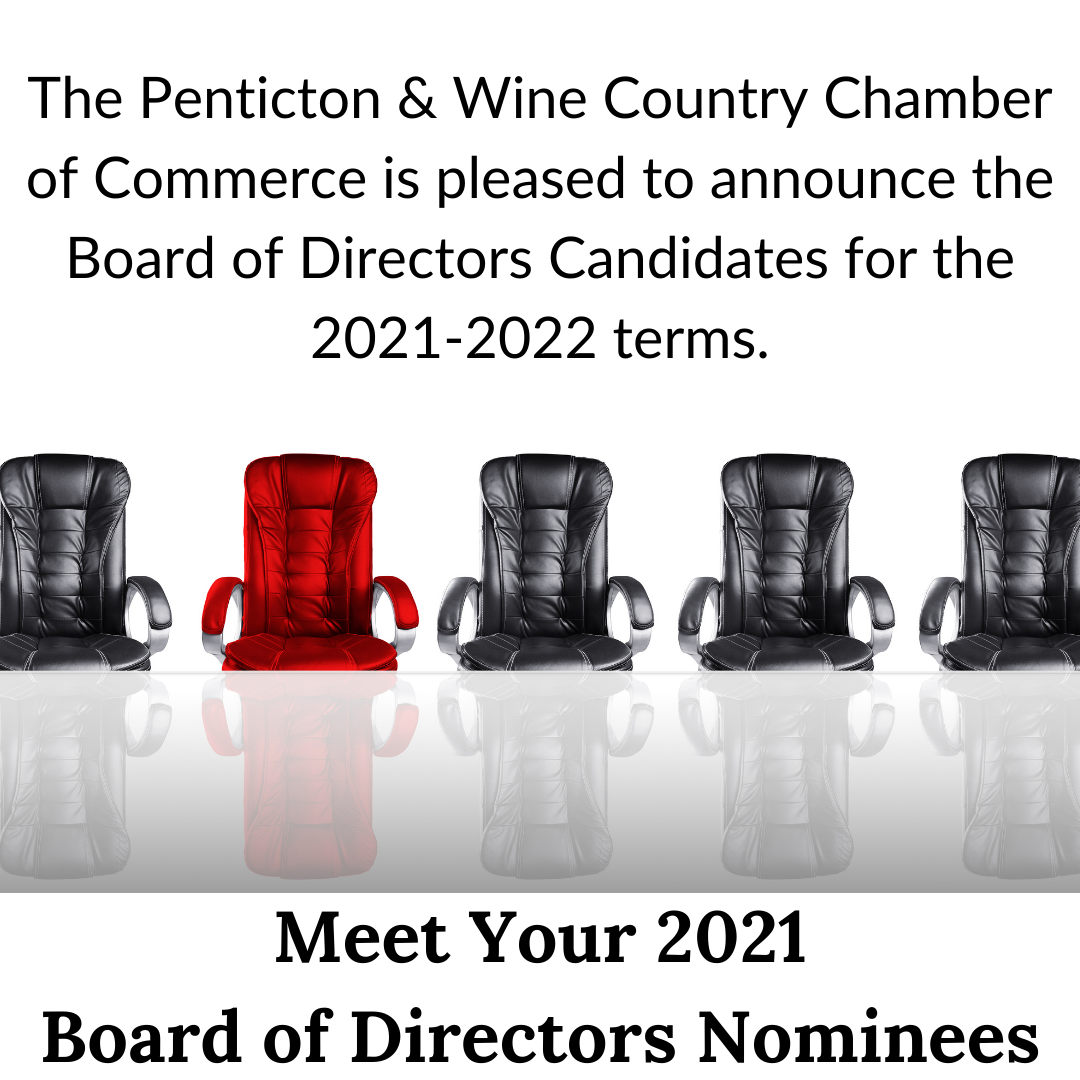 Meet Your 2021 Chamber Board of Directors Candidates!