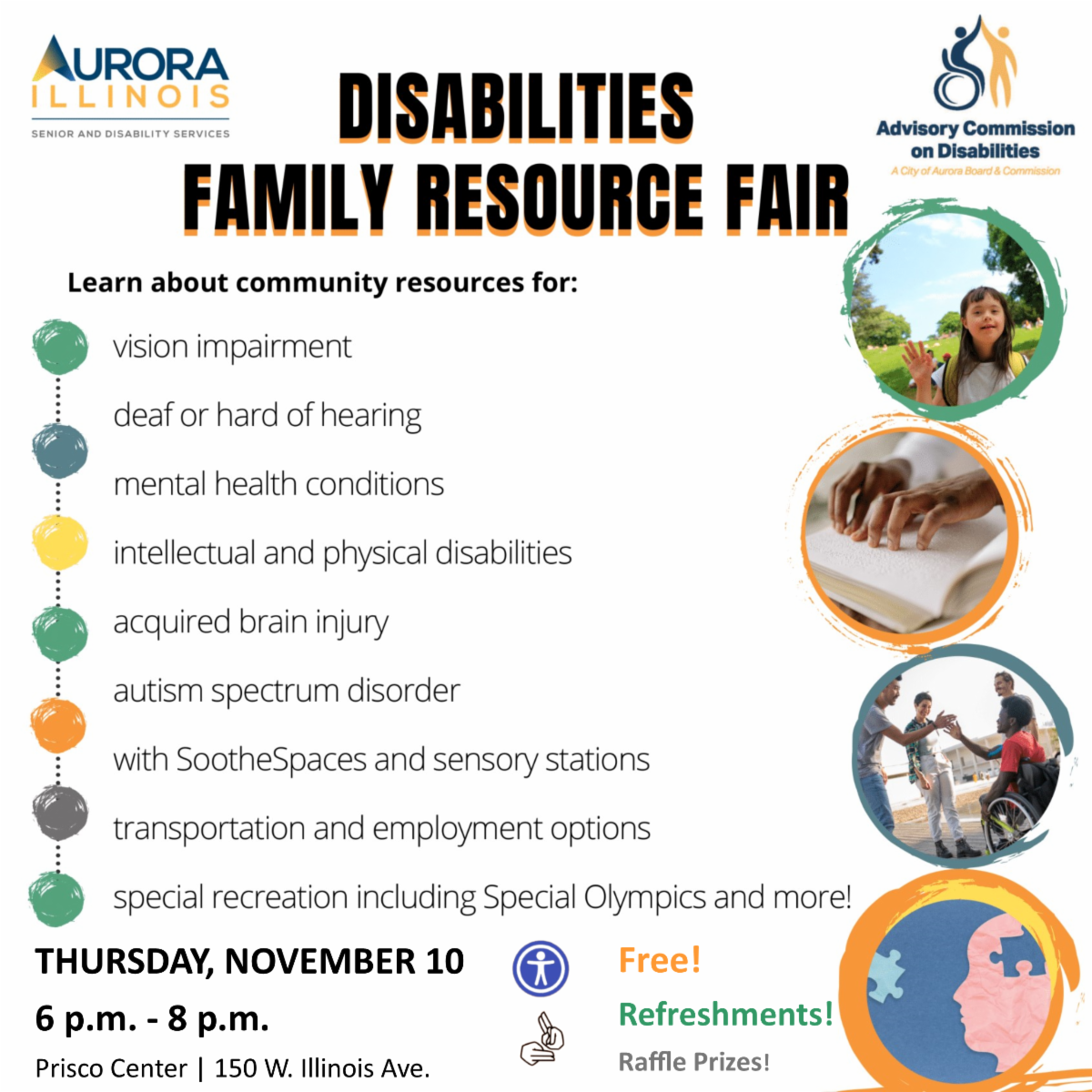 Visit the Disabilities Resource Fair This Week