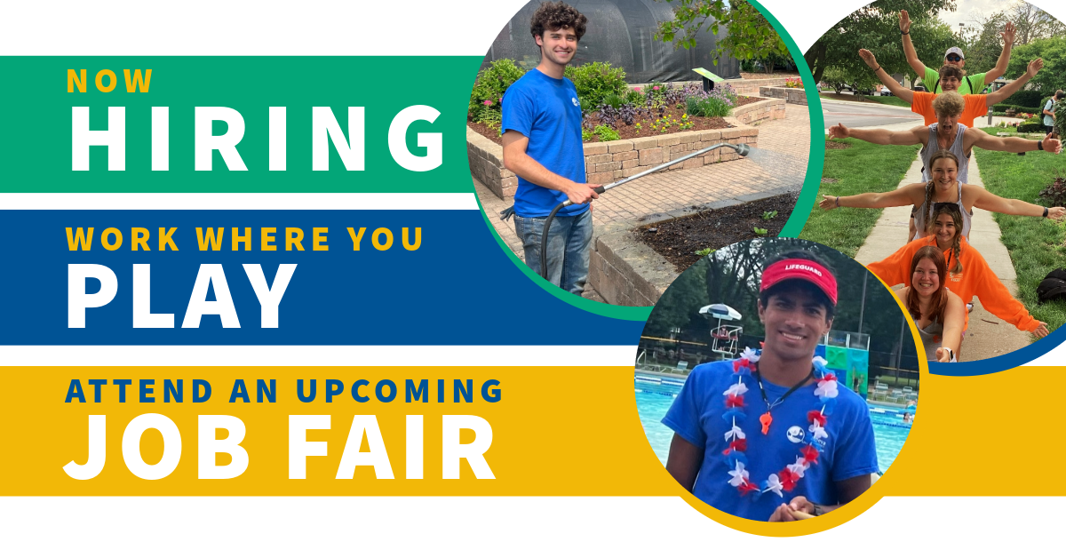 REMINDER: Park District Job Fair Thursday