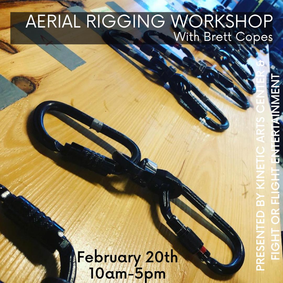 Summer (Circus) Camps 2022 and Brett Copes Rigging Workshop - Enrolling Now (YEA!)