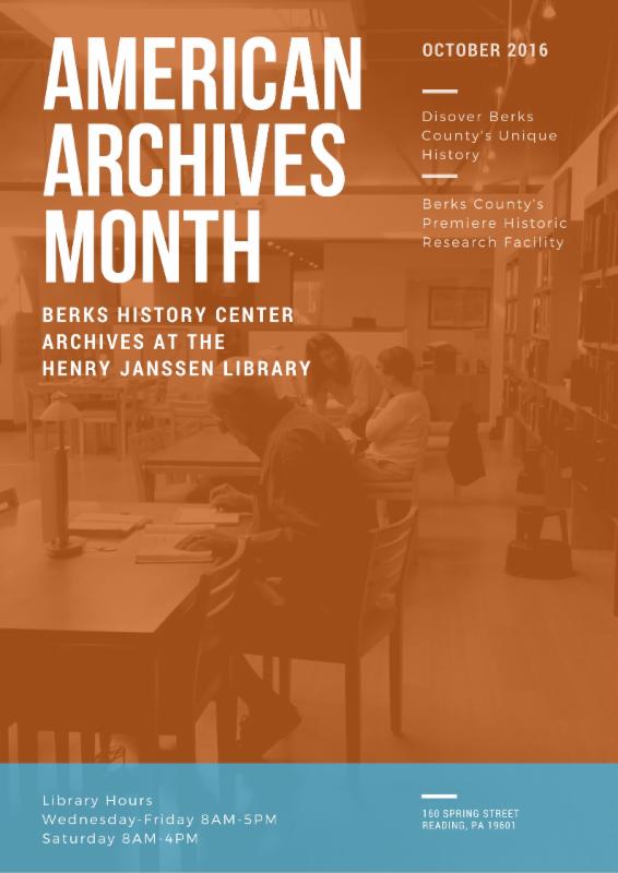 Berks History Center Archives Revealed!