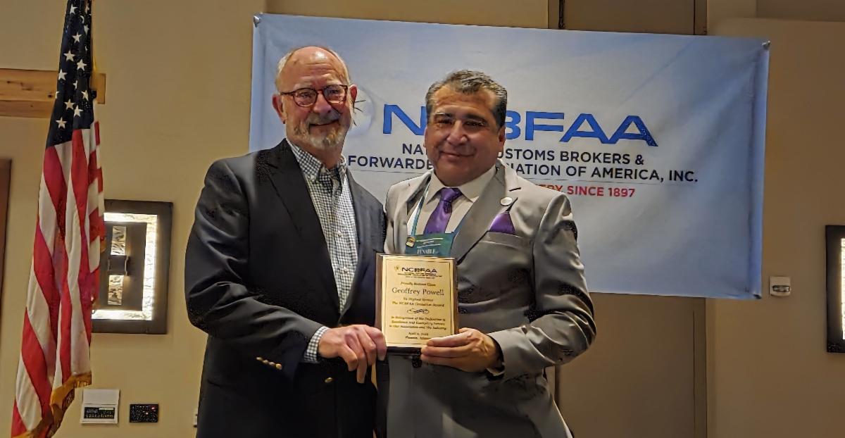 Geoff Powell Receives Coveted NCBFAA Centurion Award During 52nd Annual ...