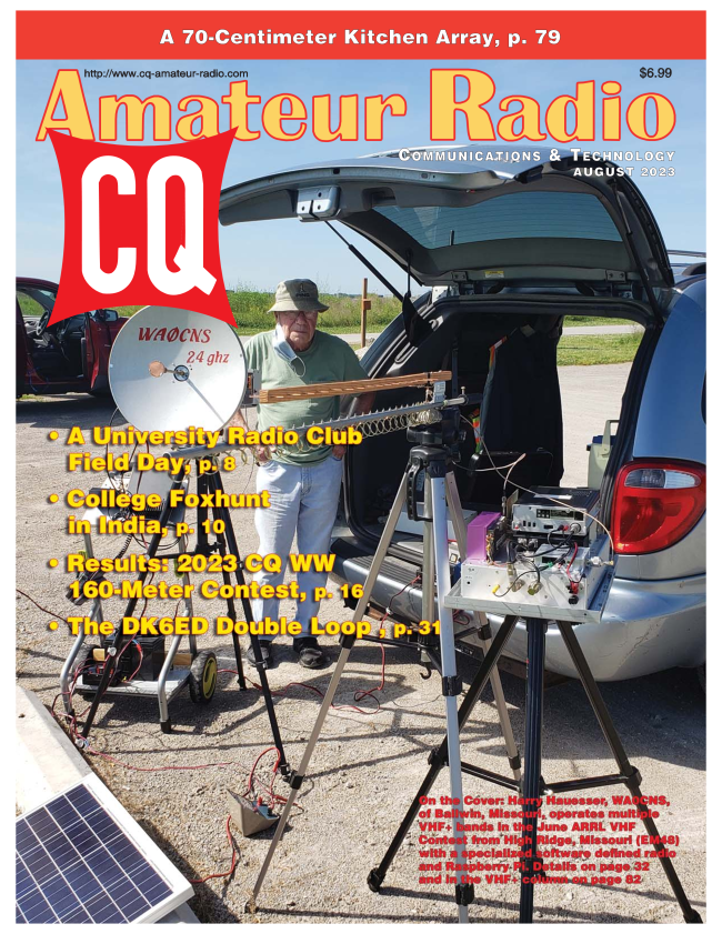 Ham radio and young people, 2023 CQ World Wide 160-Meter Contest ...
