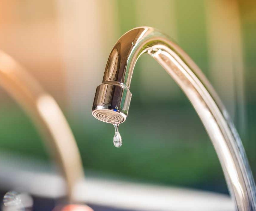 Diagnose a water leak at home