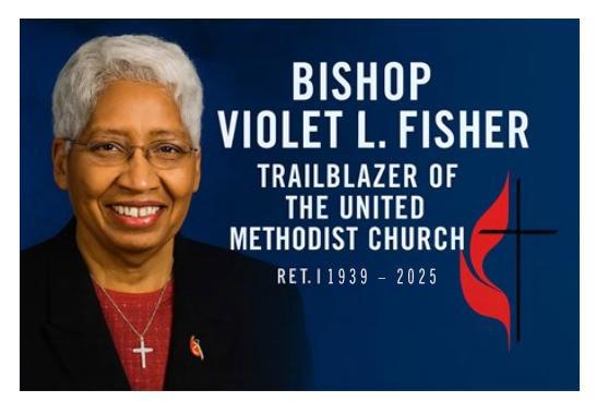 Bishop Easterling reflects the life of Bishop Violet L. Fisher