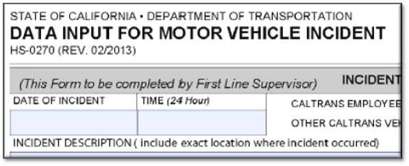 Vehicle Incident Reports Training - October 2023