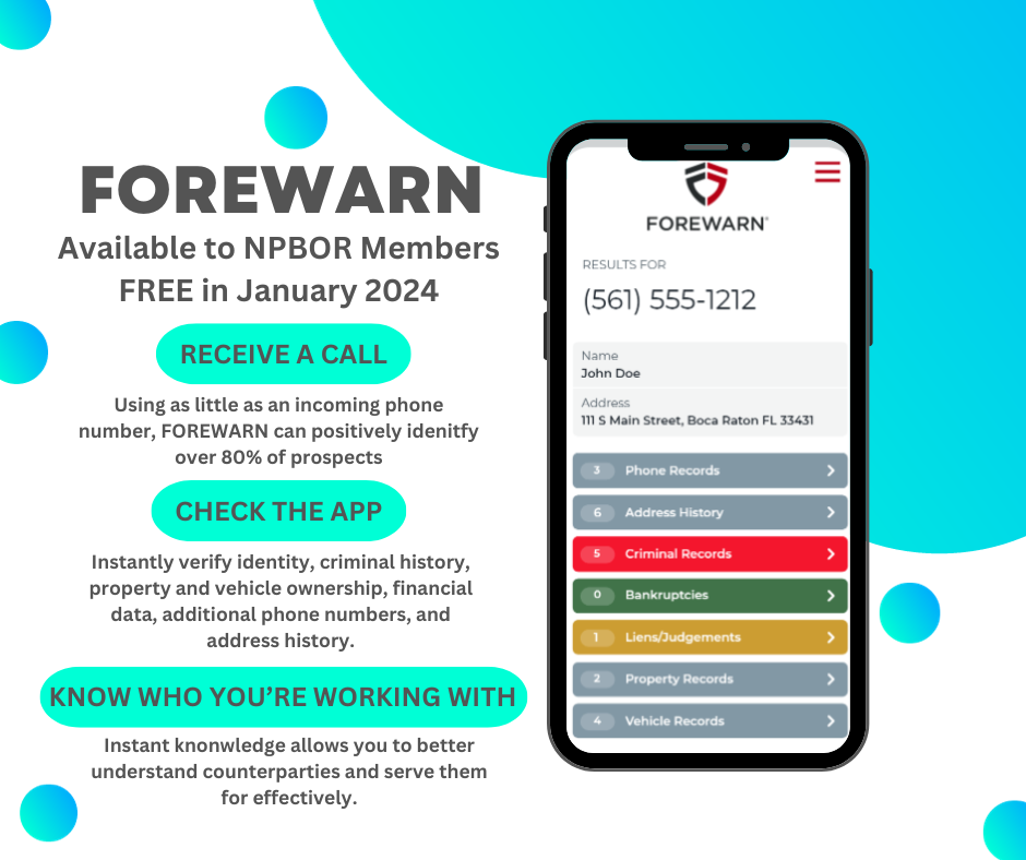 FOREWARN ISTRUCTIONS