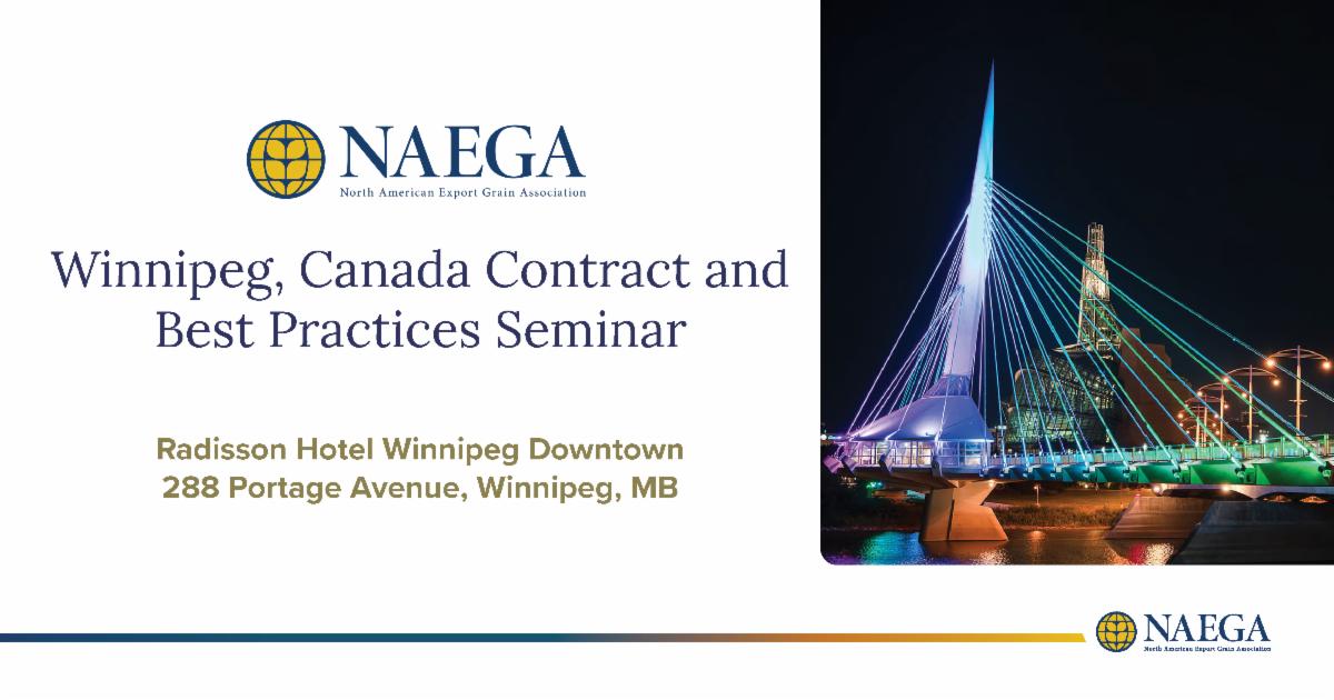 NAEGA Winnipeg Contracting and Best Practices Seminar - September 2025