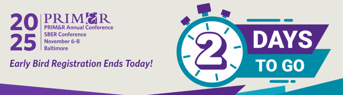 Early Bird Conference Registration Is Ending Soon