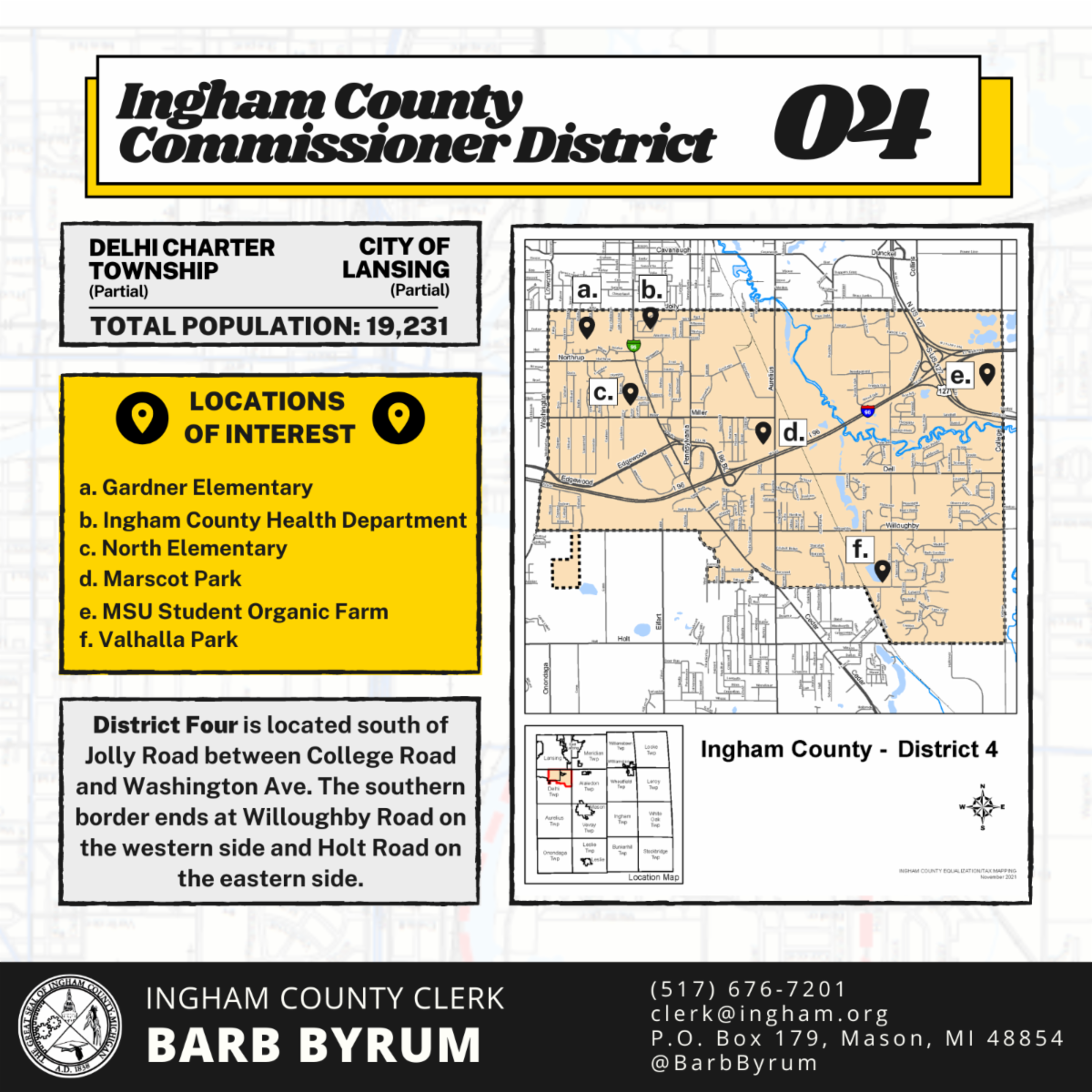 Get To Know Your New County Commission Districts