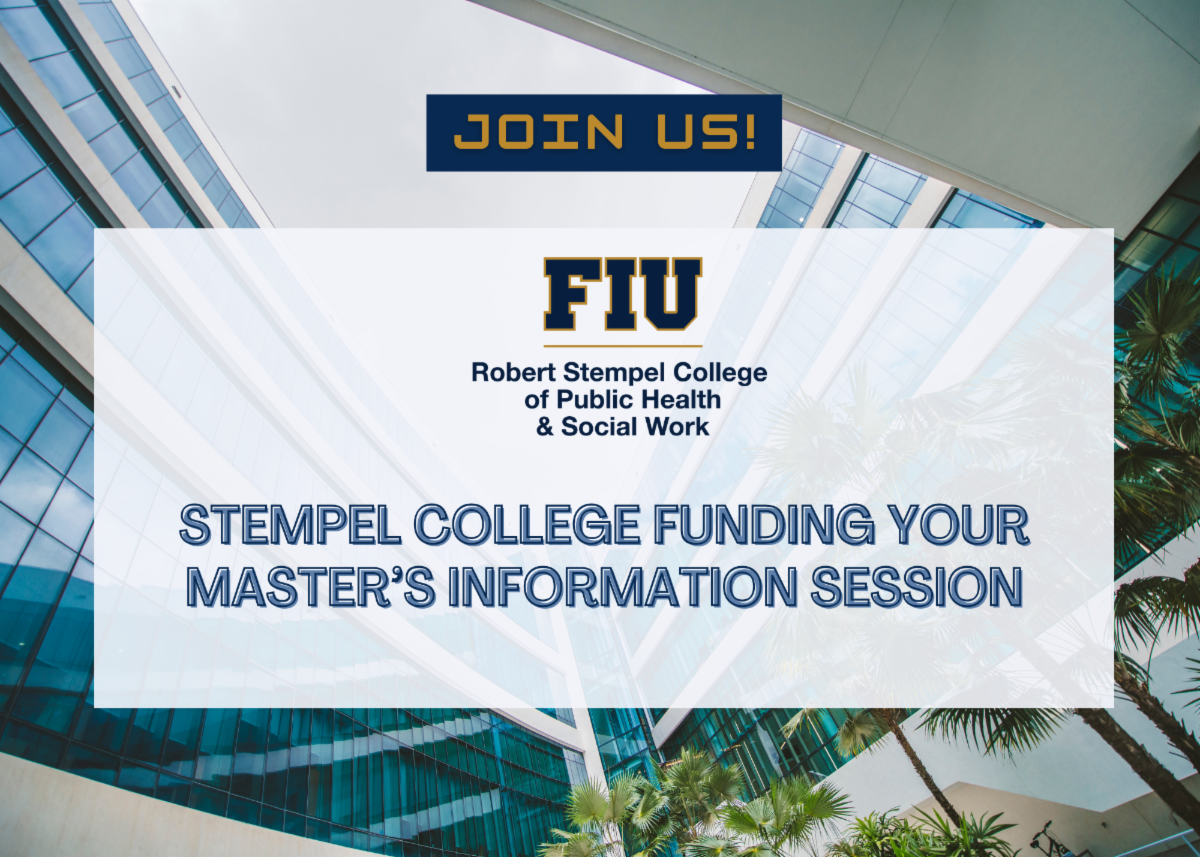 Stempel College Funding Your Master's Information Session