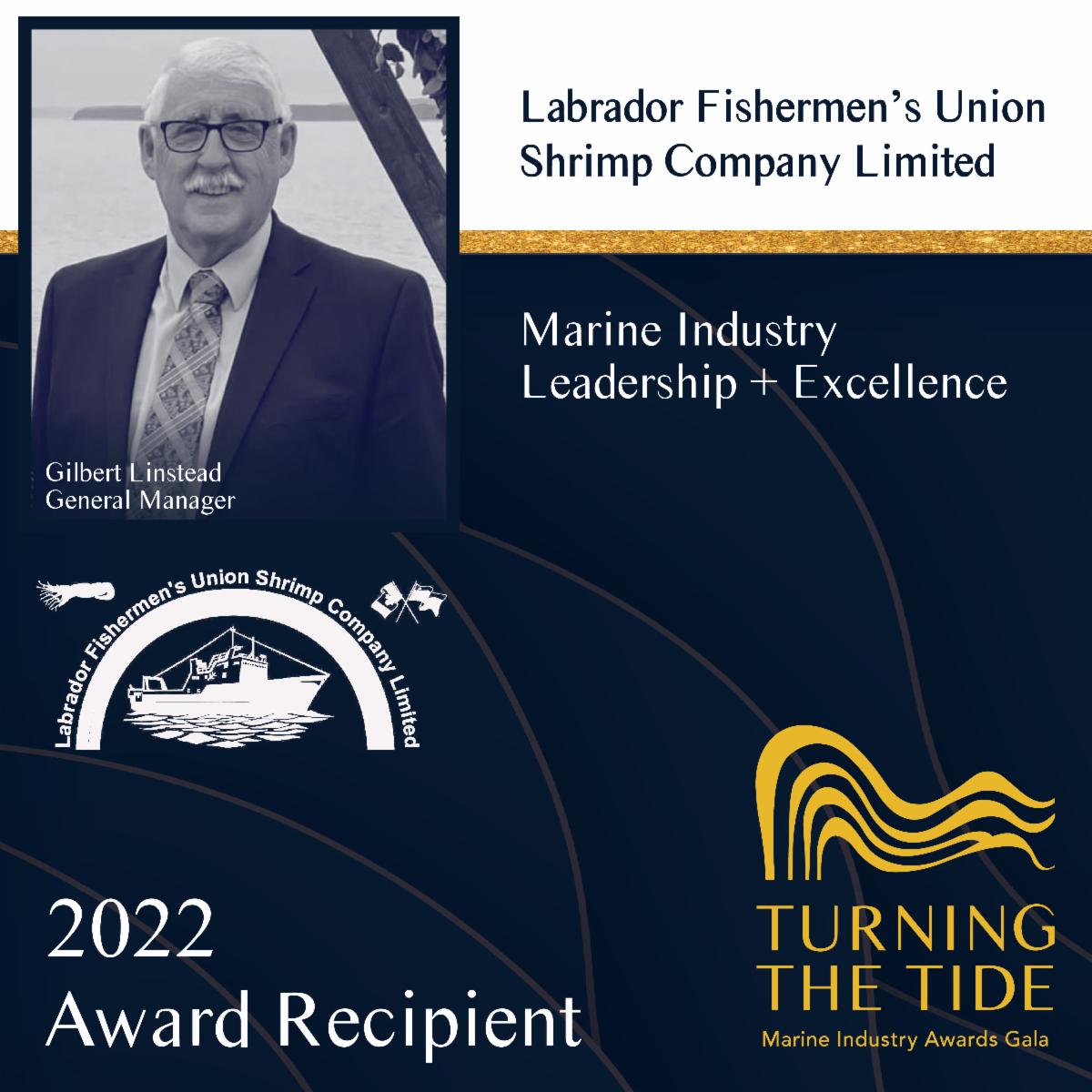 Turning the Tide Marine Industry Award Recipients